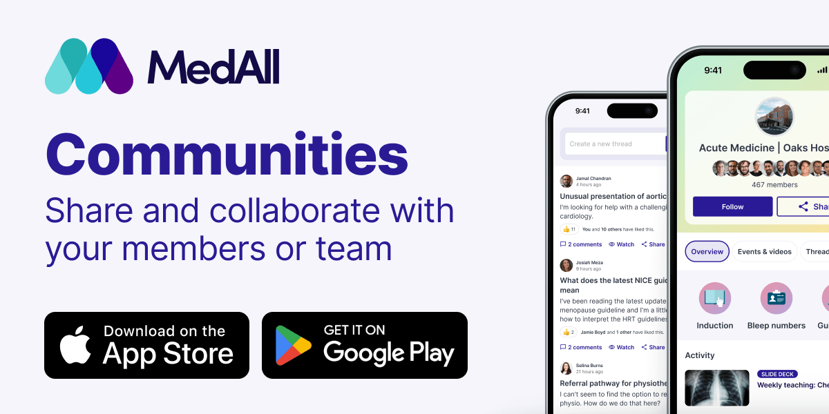 MedAll Communities: The mini app for your hospital department